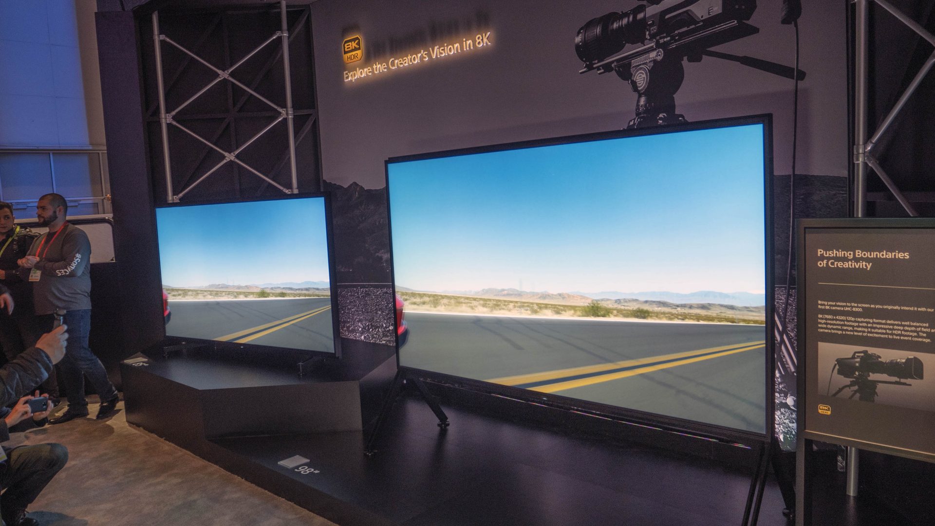 CES 2019: 98-tums 8K-TV från Sony