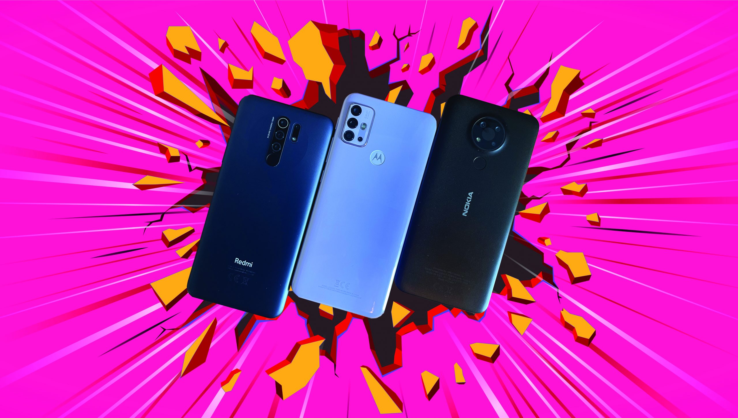 TEST: Tre mobiltelefoner i budgetklassen – Mobiler för riktigt små ...